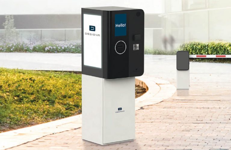 Terminale de intrare si iesire - acces in parcare cu plata